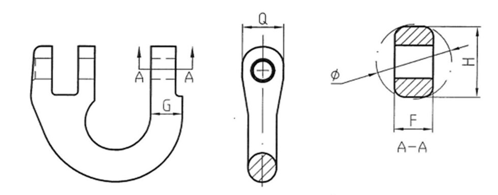 Connecting Link C POWERTEX G10 | Powertex