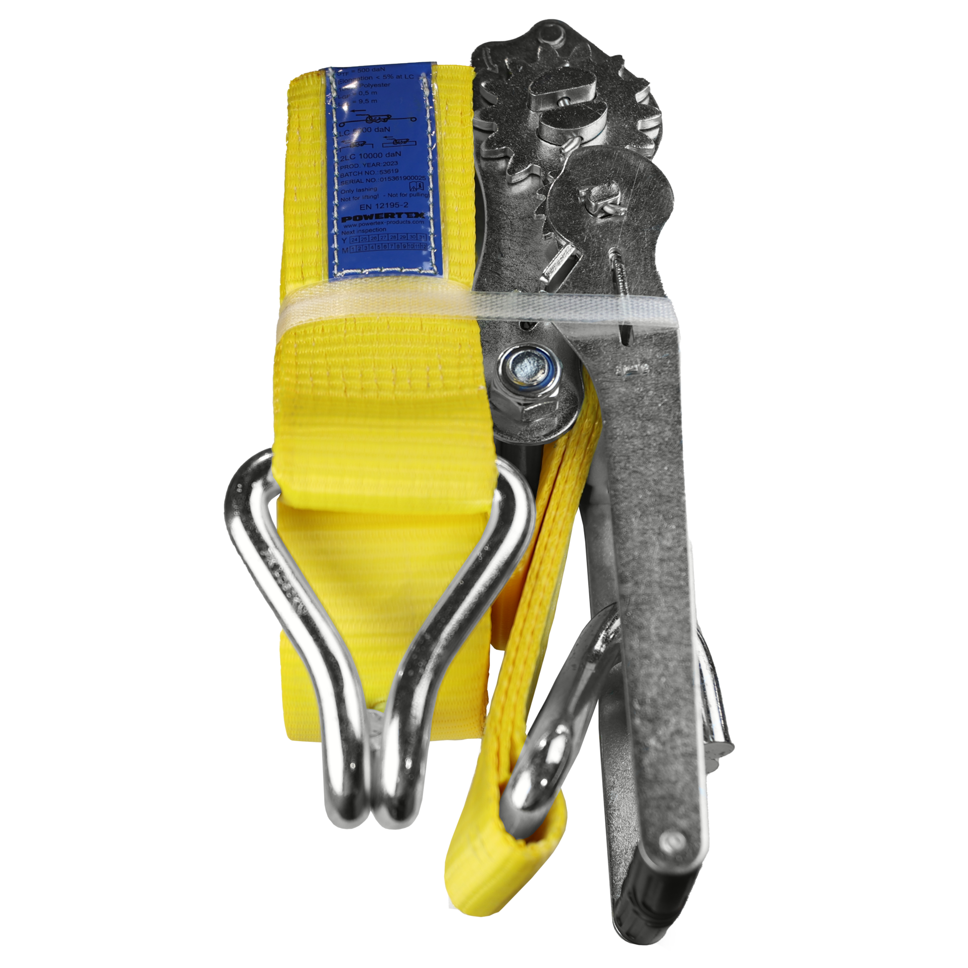 Lashing Strap for fastening of heavy loads | Powertex